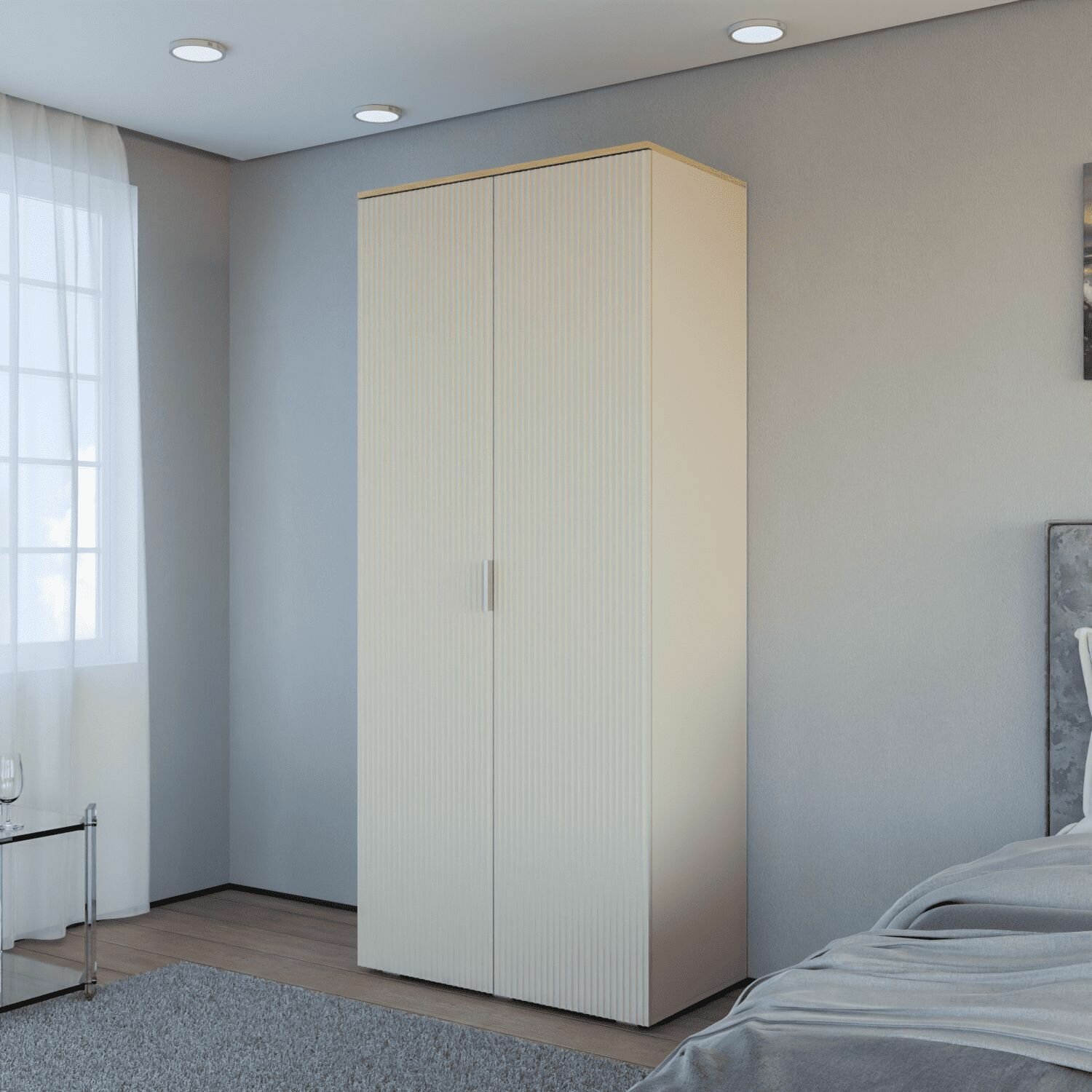 Шкаф для одежды Салерно 6 распашной 92 х 50 х 212 см