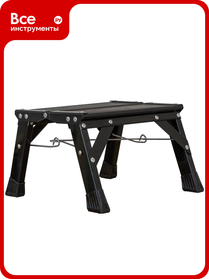 Универсальная подставка Новая Высота PRO складная алюминиевая NV с площадкой 350x260 мм, Max нагр. 180 кг, 2127201-011