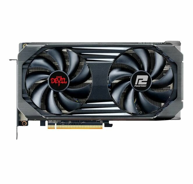 Видеокарта PowerColor AMD Radeon RX 6650 XT Red Devil OC (AXRX 6650XT 8GBD6-3DHE/OC) - PCI Express 4.0, 8 ГБ, GDDR6, 128 бит, HDMI, DisplayPort, GPU 2523 МГц