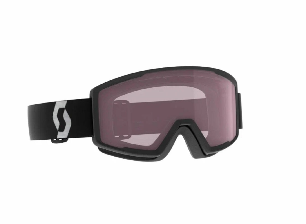 Горнолыжная маска SCOTT Factor Mineral Black/White ( линза- enhancer )