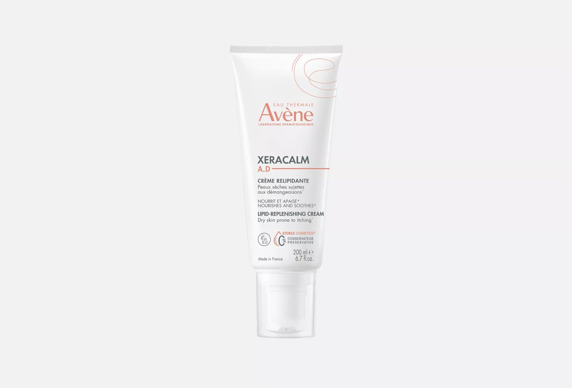 Липидовосполняющий крем для очень сухой кожи EAU THERMALE AVENE XeraCalm A.D. 200 мл