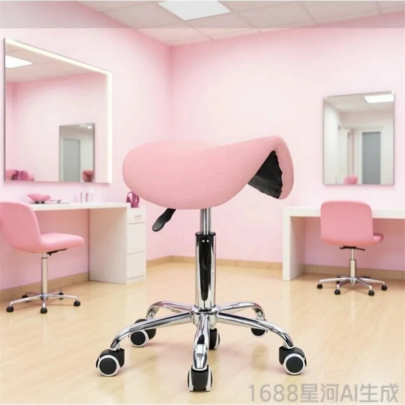 Ортопедический стул, Искусственная кожа, розовый