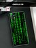 Силиконовый чехол на OnePlus 9R / ВанПлас 9R с принтом "Цифры матрицы"