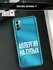 Чехол на Tecno Spark 7 / Техно Спарк 7 с принтом "Аллергия на тупых", прозрачный