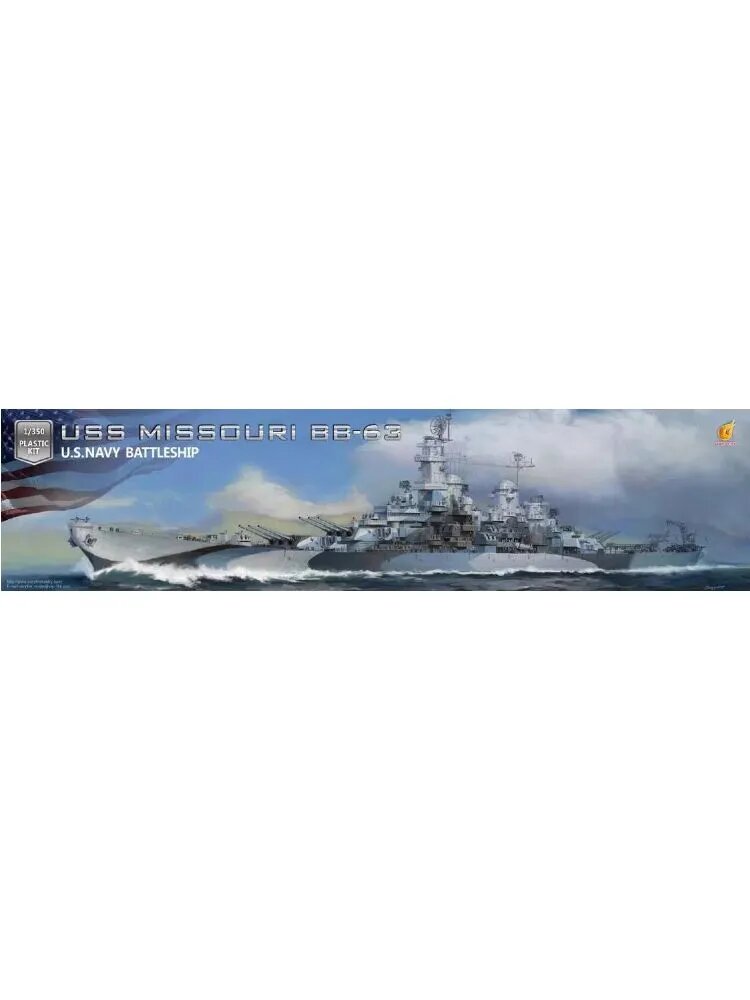 VF700909 1/700 U.S. Navy Battleship Missouri Комплект для моделей
