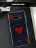 Чехол на Samsung Galaxy S10E / Самсунг Галакси S10E с принтом "Бордовые сердца п...