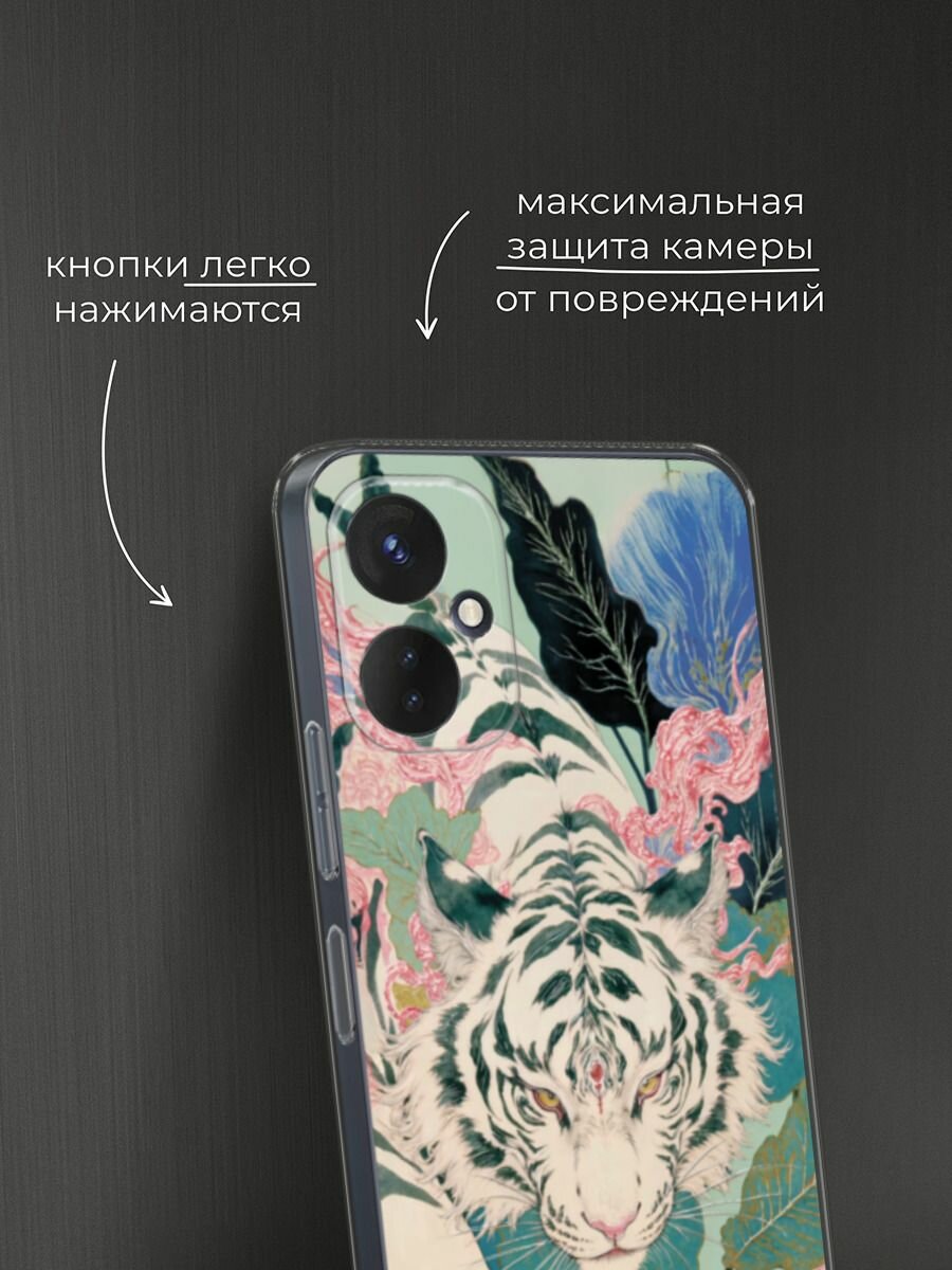 Чехол на Tecno Spark 9 Pro / Техно Спарк 9 Про с принтом "Охотник" — фото 1