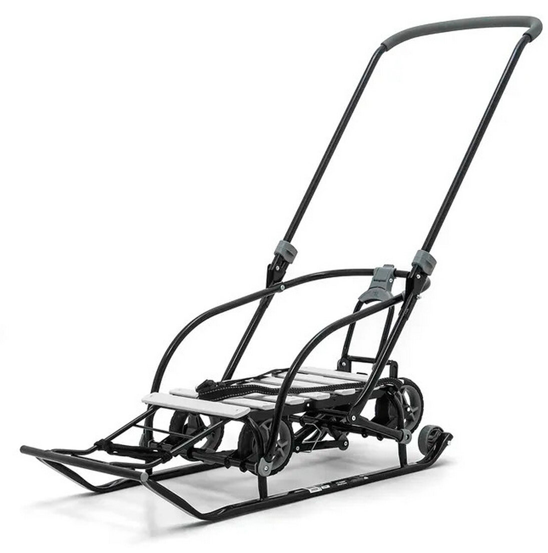 Санки Nika Игрушка Nikki 3 N3/Ч, черный