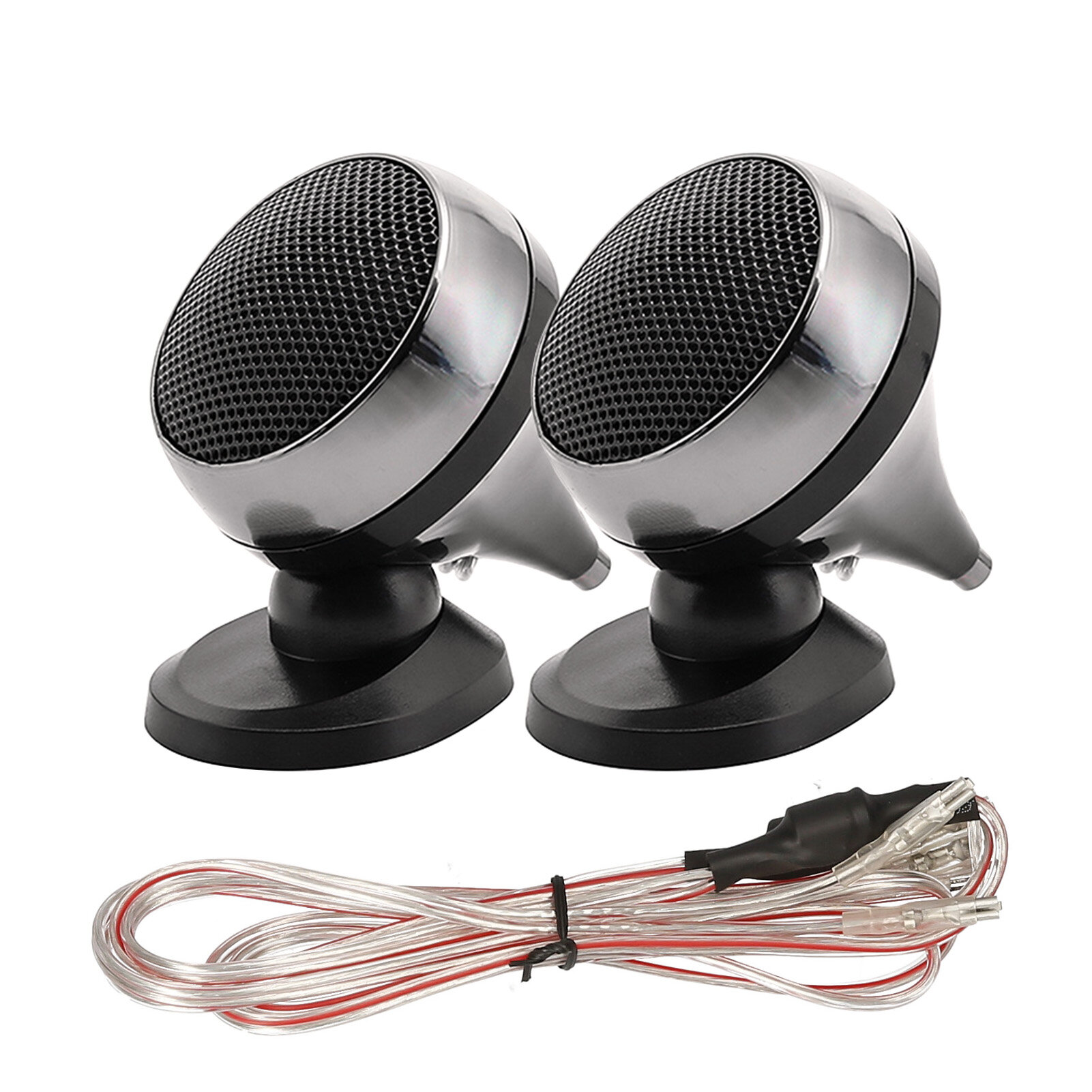 2pcs Универсальные автомобильные твиттеры lautsprecher 150W 4Ohm аудио шелковая пленка для автомобильной модификации высокочастотная автомобильная аудио модификация безразрушительная