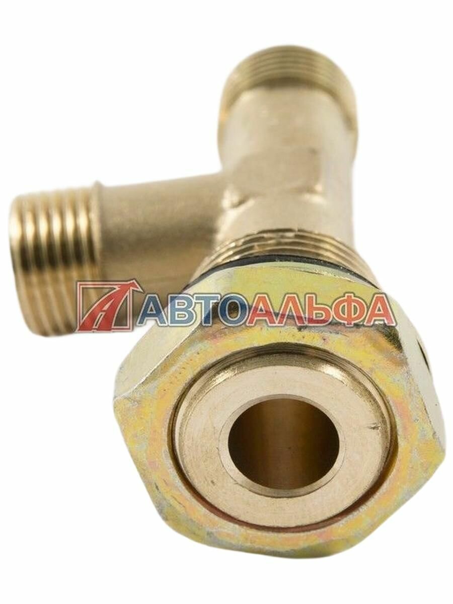 Тройник М18хМ18хМ22 в сборе КАМАЗ (альтернатива)