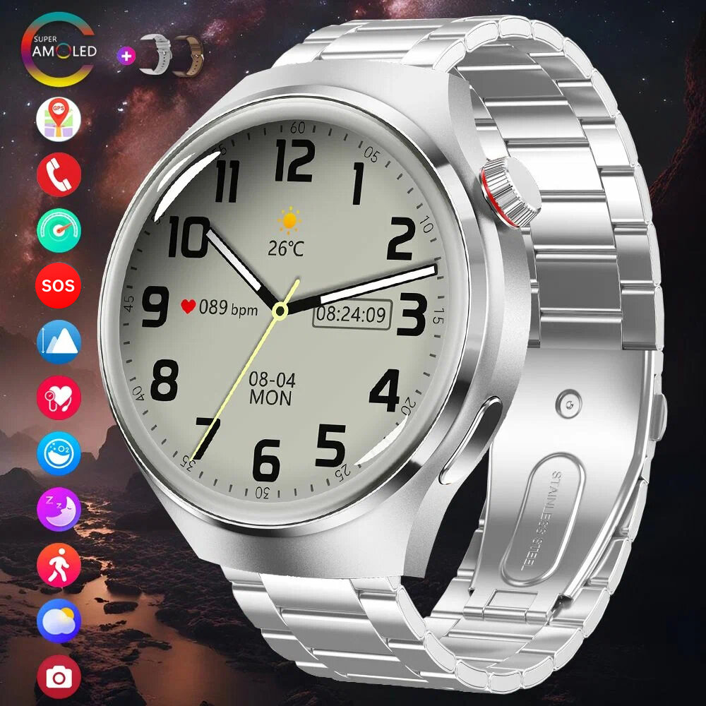 Cмарт часы мужские Smart Watch GT4PRO Матовые (умные часы для мужчин, кардиобраслет, пульсометр, шагомер) электронные,