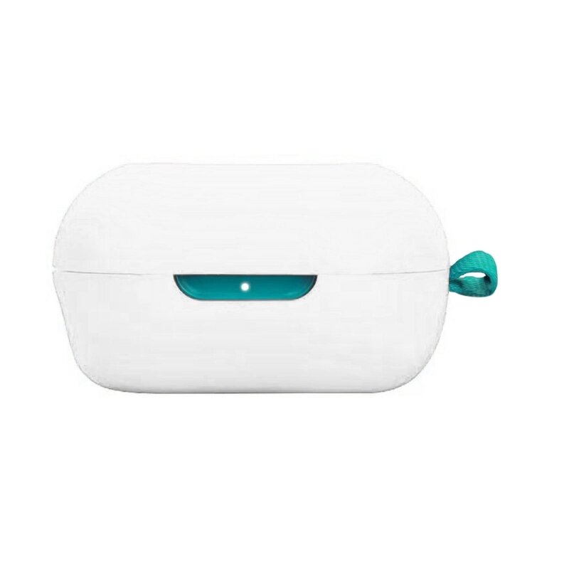 Чехол для наушников, Подходит для мини-гарнитуры JLab JBuds силиконовый защитный чехол-белый