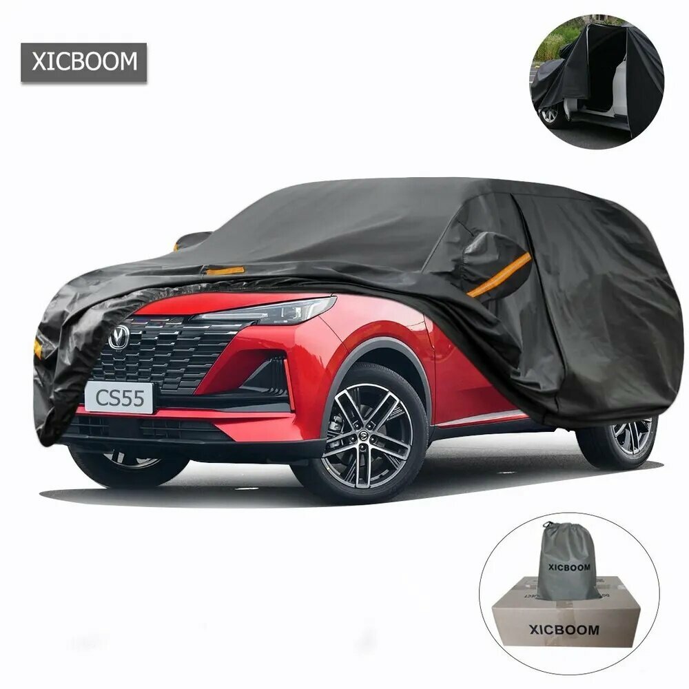 Чехол на автомобиль Changan CS55 E91Q, Мембранные материалы, Ткань, 1 шт.