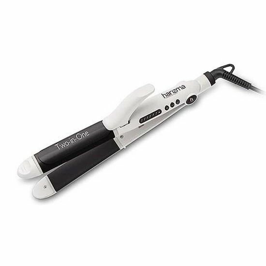 Плойка-Выпрямитель Harizma "Two-in-One" H10319, керамико-турмалиновое покрытие, 6 температурных режимов