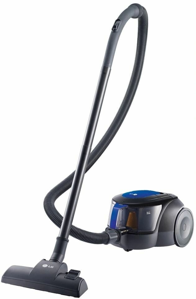 Пылесос для дома LG VK69662N 1600Вт, синий, циклонный, сухая уборка
