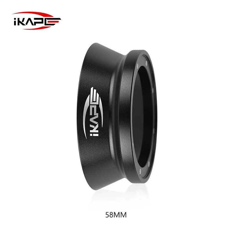 Магнитная воронка для эспрессо IKAPE (черный/серебристый) Черный, 58mm (Black)