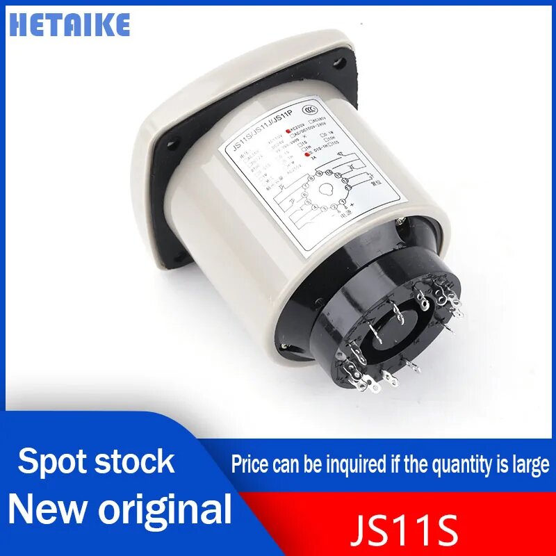 Новое и оригинальное реле времени JS11S, 3 бита, цифровое реле времени 220 В 380 В 110 В