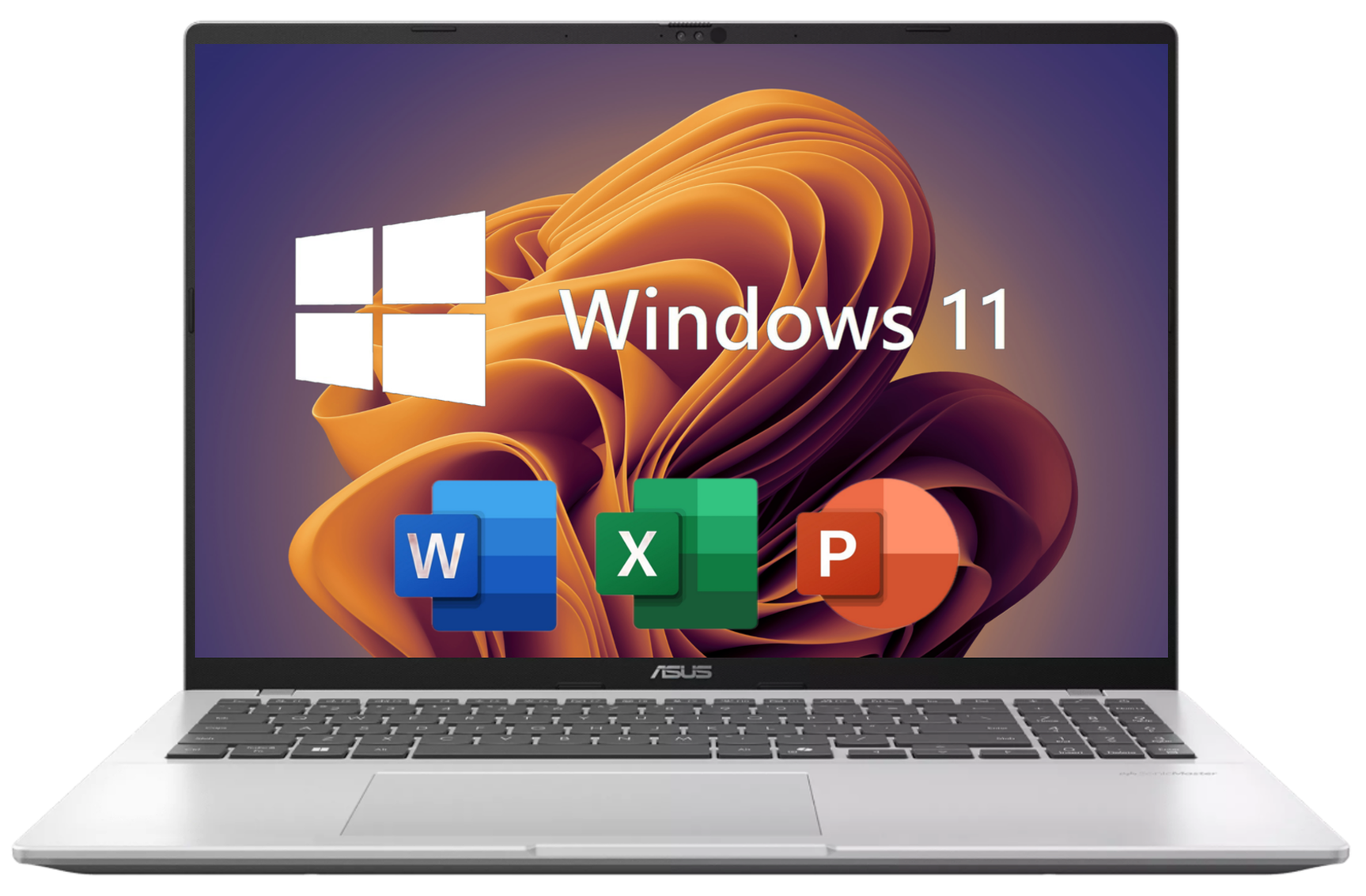 16" Ноутбук ASUS VivoBook 16X, IPS, AMD Ryzen AI 7 350 (5.0 ГГц), RAM 16ГБ, SSD 1 ТБ, Windows 11 Pro + Office 2021 Pro Plus , Русская раскладка