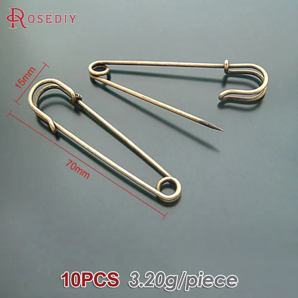Брошь-булавки Rosediy из железа золотого цвета 24753-Antique Bronze