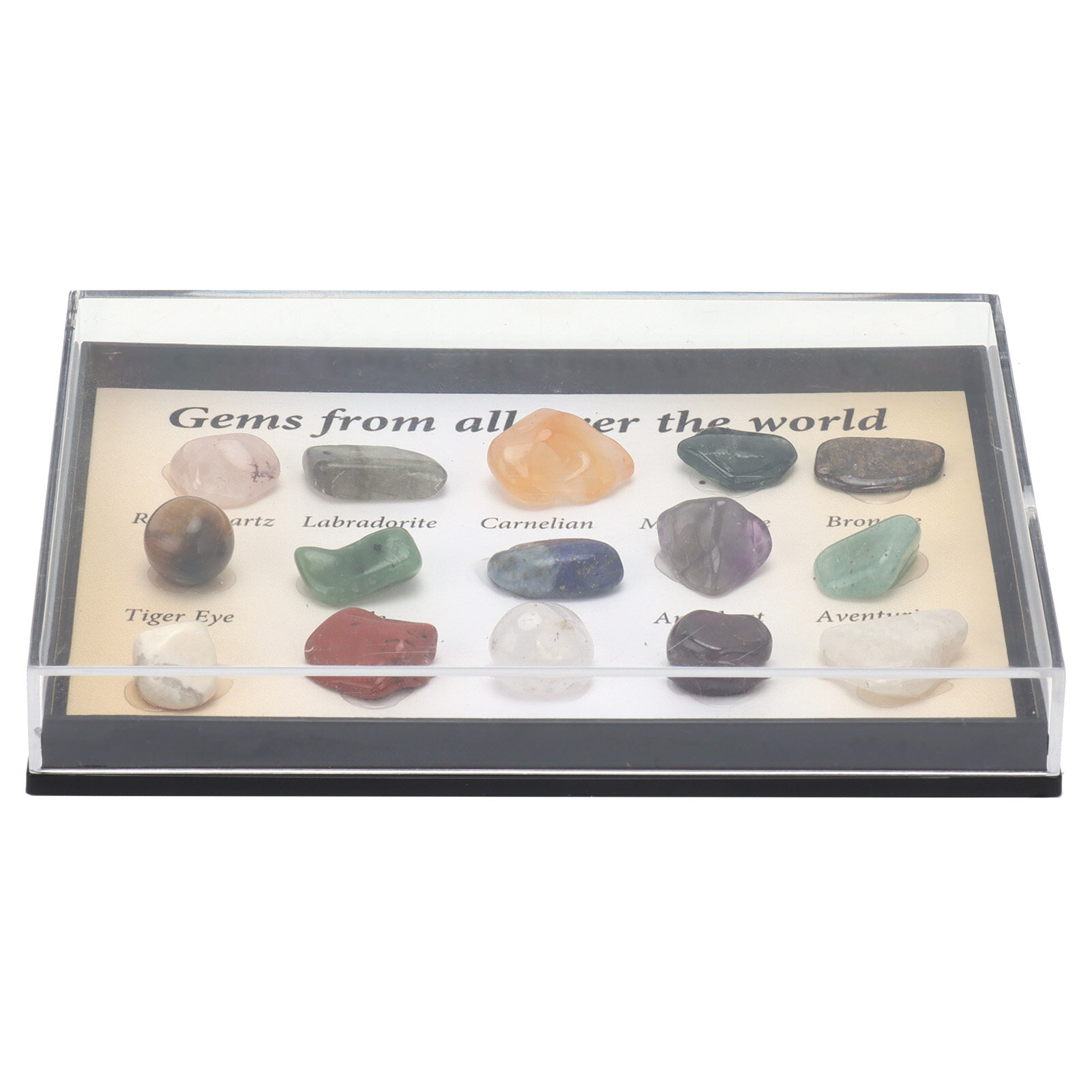 15 видов хрустальные драгоценные камни украшение красочное украшение медитации фэн -шуй для коллекционеров