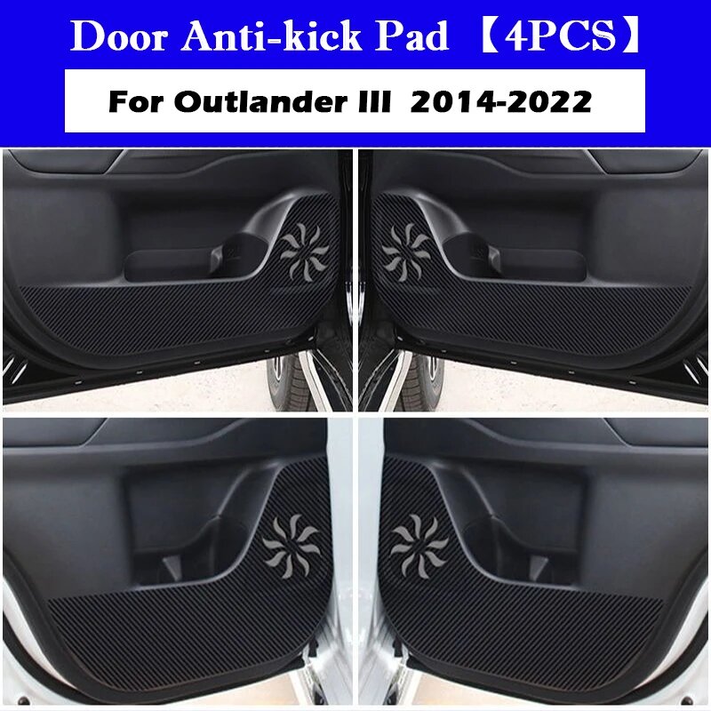 Для Mitsubishi Outlander 2014-2024 2025, внутренняя дверь автомобиля, 4 PCS For 2014-2022