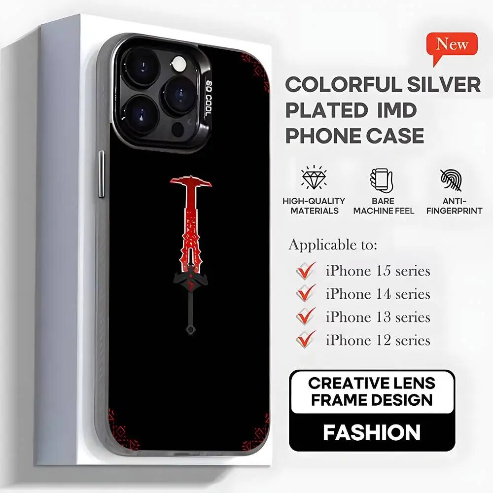 Чехол для телефона EPC D-Doomslayer-r Game для iPhone17,16,15,14,13,12,11, z8, iPhone13