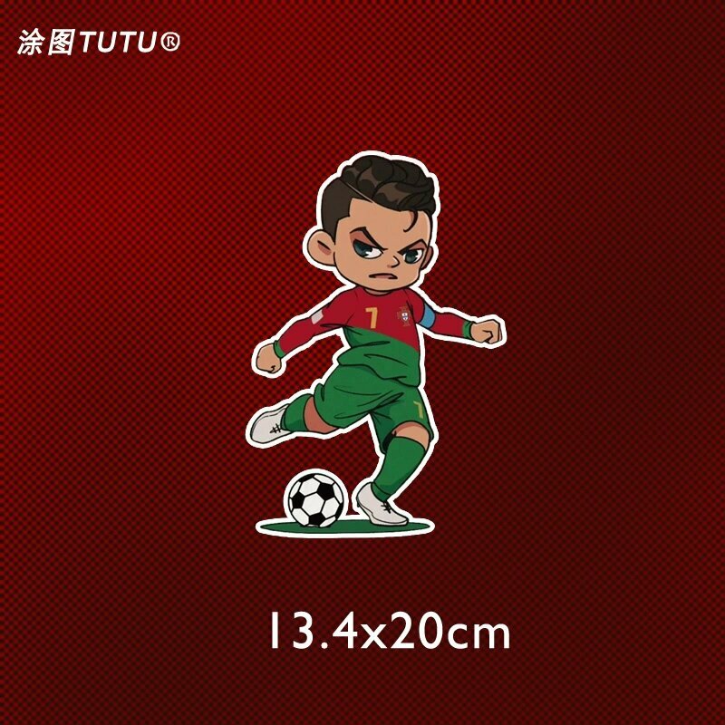 Роналду No 7, автомобильные наклейки, шлем, мотоцикл, электрические наклейки, Кубок мира, Португалия, памятные