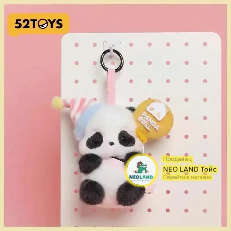 52TOYS - Коллекция Panda Roll Party Series Pendant, Custard Cream Balloon, Подарки, украшения комнат, 1 шт