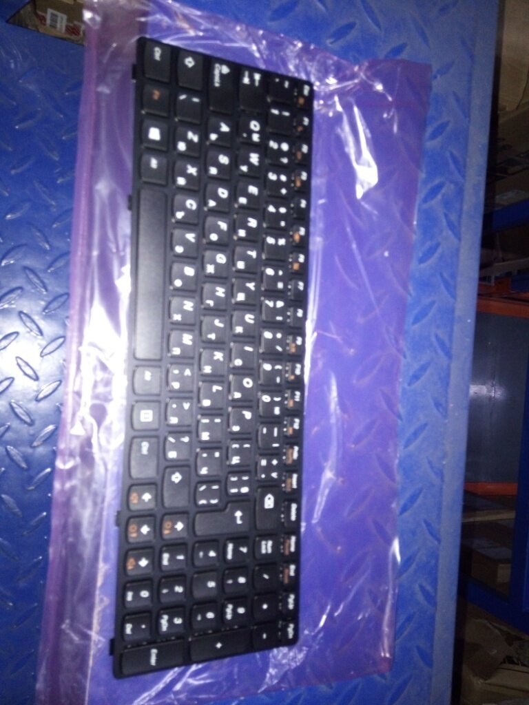 Клавиатура для Ноутбука Lenovo LenovoB580 / B590 раскладка - болгарская, черная (25209780)