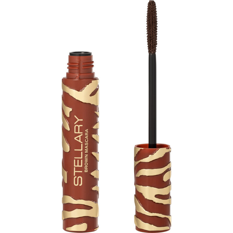 Тушь для ресниц Stellary Mascara Wild Brown коричневая тон 02