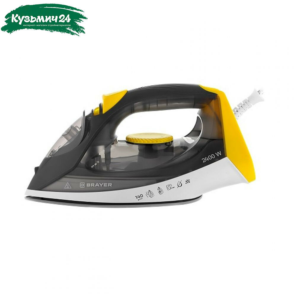 Утюг BRAYER BR4003GY паровой 2400 Вт