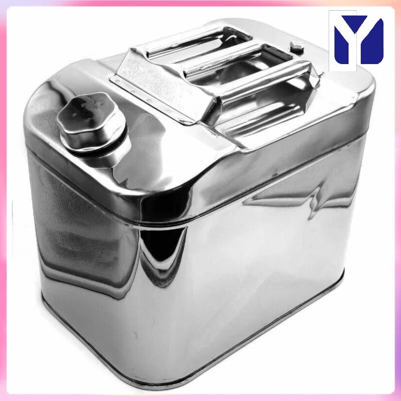 Горизонтальная канистра 20 л из нержавеющей стали HQ27284, премиум