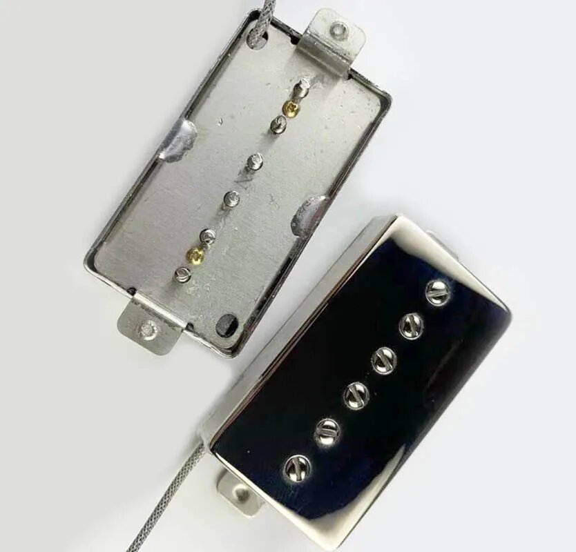 Rebel 90 Alnico 2 R90 Никель Хамбакер, Set-Nickel-50n52mm