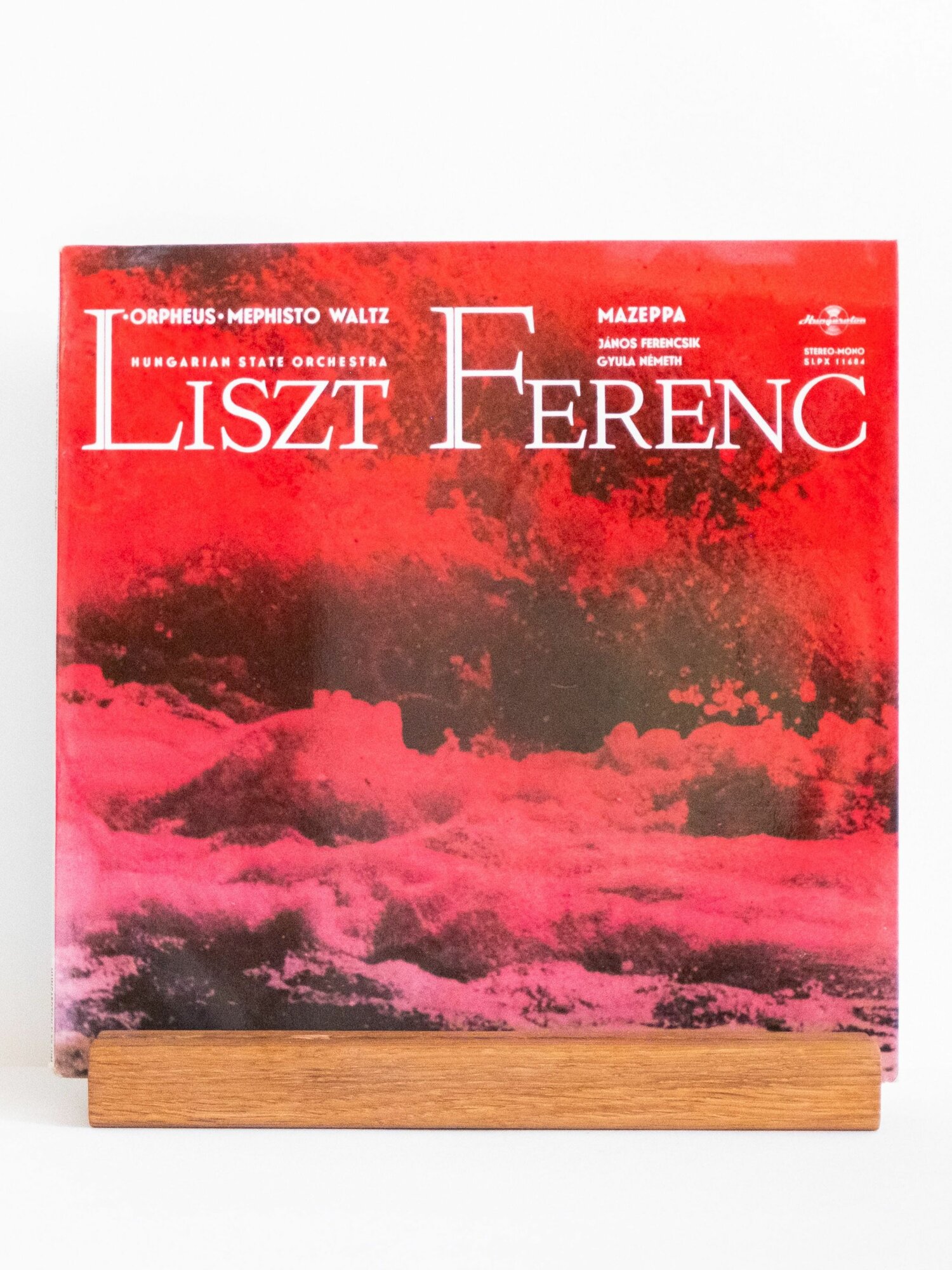 Ф. Лист (Ferenc Liszt) - Орфей, Мефисто вальс, Мазепа / виниловая пластинка LP NM
