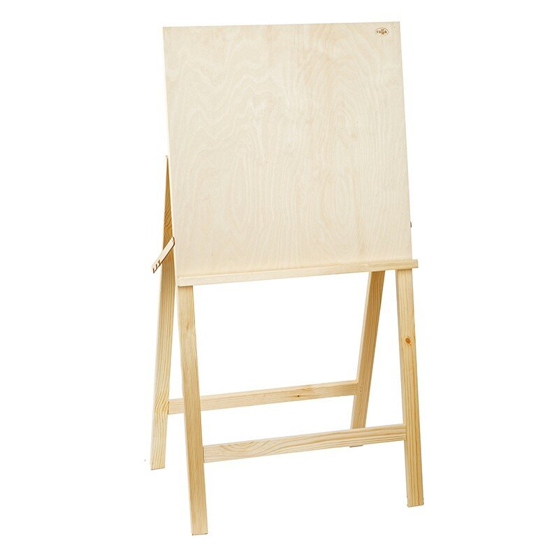 Мольберт ученический "Хлопушка" Хобби 60х60х118 см, сосна, Гамма, 6060118