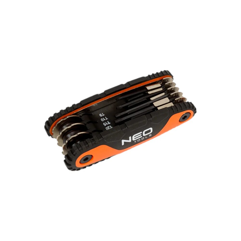 Ключи NEO Tools Torx, с ручкой, в наборе 8 шт 09-573 — фото 1