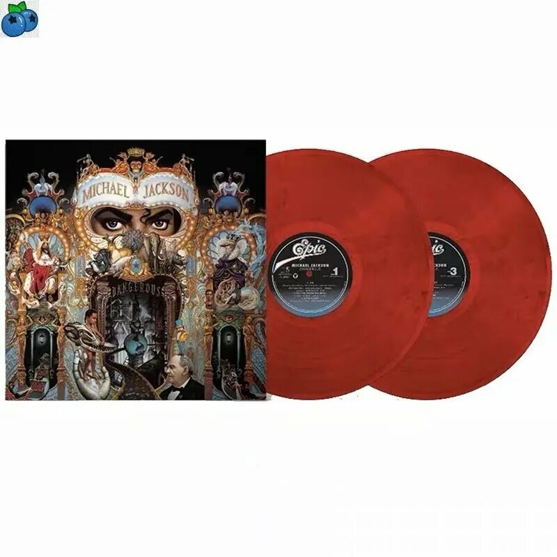 Michael Jackson - Dangerous (Красный винил, 2LP) - новый, запечатан