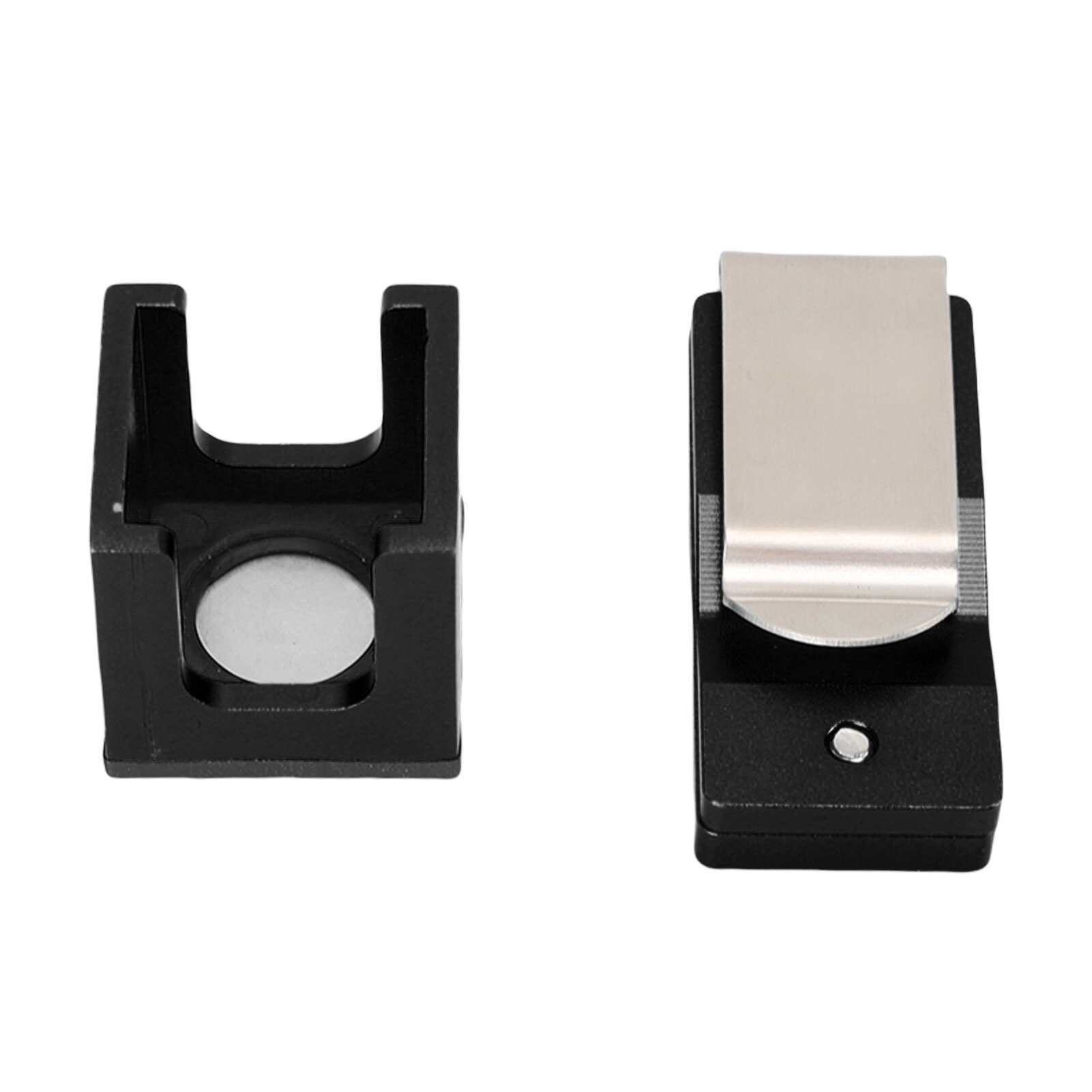 Алюминиевый универсальный держатель для бильярдного мела, держатель для сухого масляного мела для бильярдного кия, аксессуары для бильярда, черный.