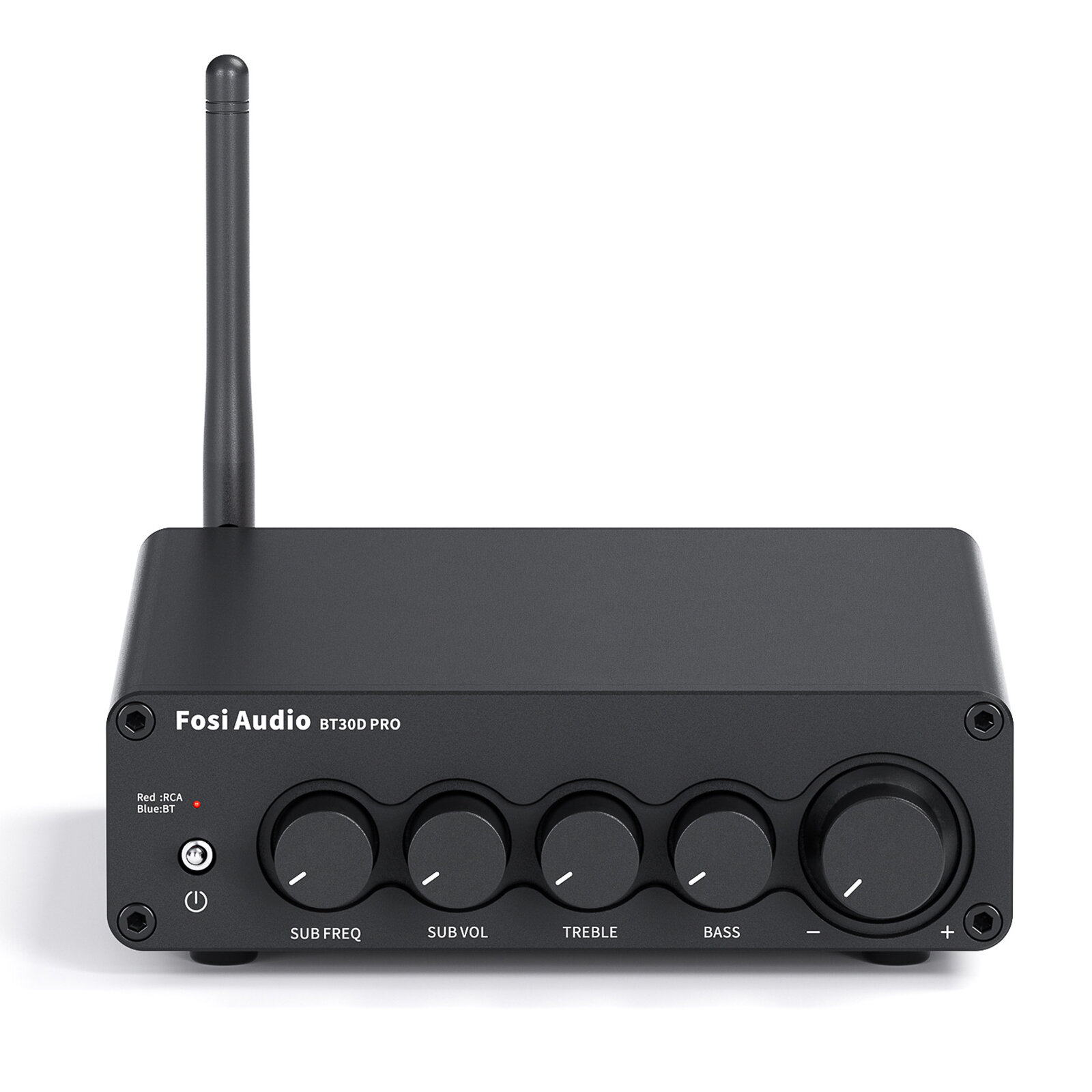 FosiAudio BT30DPRO TPA3255 Цифровой усилитель Hi-Fi BT 5.0 Стерео 2.1 Канал, Мощность 120W*2(4Q) +300W (2Q), Максимальная мощность 165W*2 (4Q) +350W (2Q), Диапазон частот 20HZ-20KHZ, SNR ≥98dB, Импеданс 2-8Q, Искажения ≤0.3% THD, NE5532, ATS2853,
