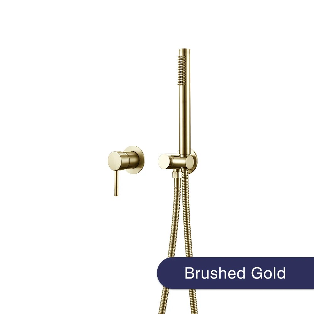Душевая система ручная Brushed Gold