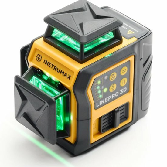 Профессиональный лазерный уровень Instrumax LINEPRO 3D BAZA SET (IM0204)