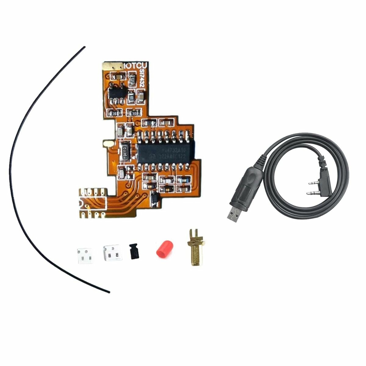 Высший рейтинг. Модификация Модуля FPC SI4732 + USB-Кабель Для Программирования Для Quansheng