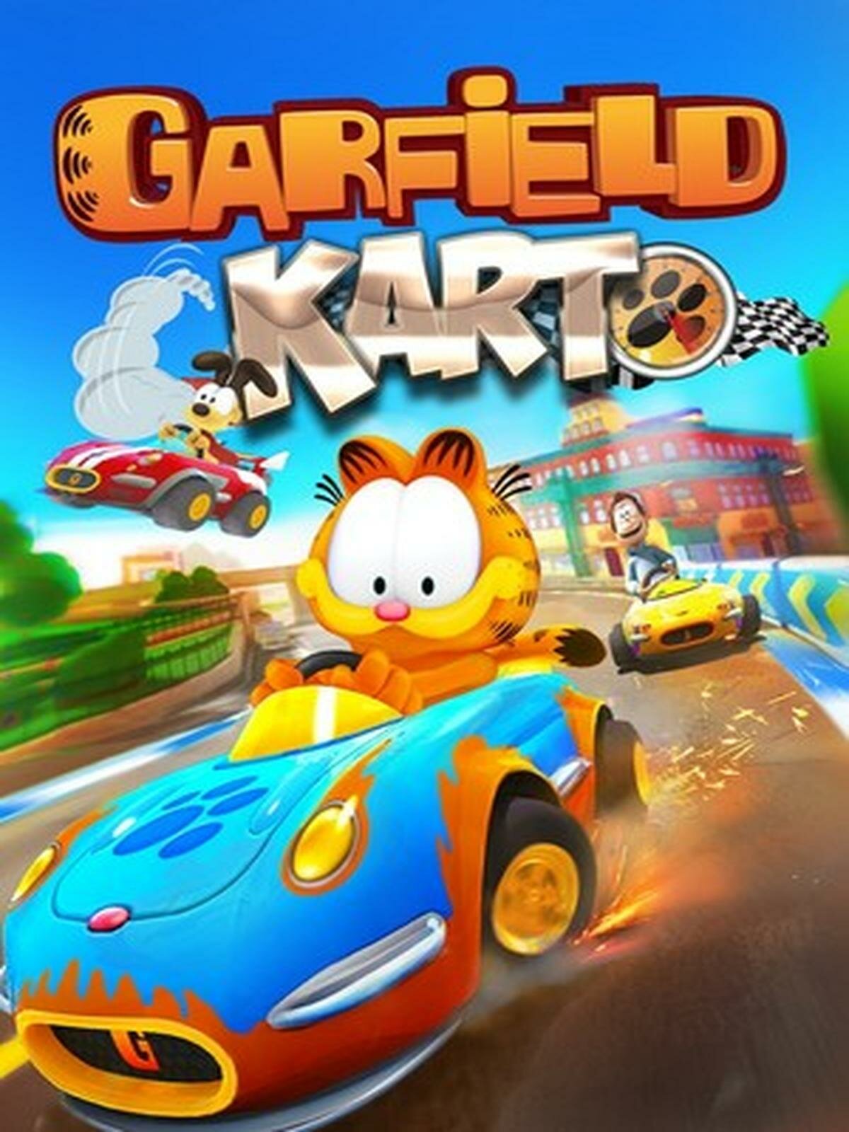 Steam Garfield Kart игра в электронном формате | для аккаунтов Украины | игра в подарок (Steam Gift)