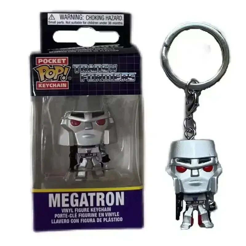 Funko Pop Transformers BUMBLEBEE Optimus Prime MEGATRON карманный поп-брелок виниловая фигурка игрушки для детей рождественские подарки