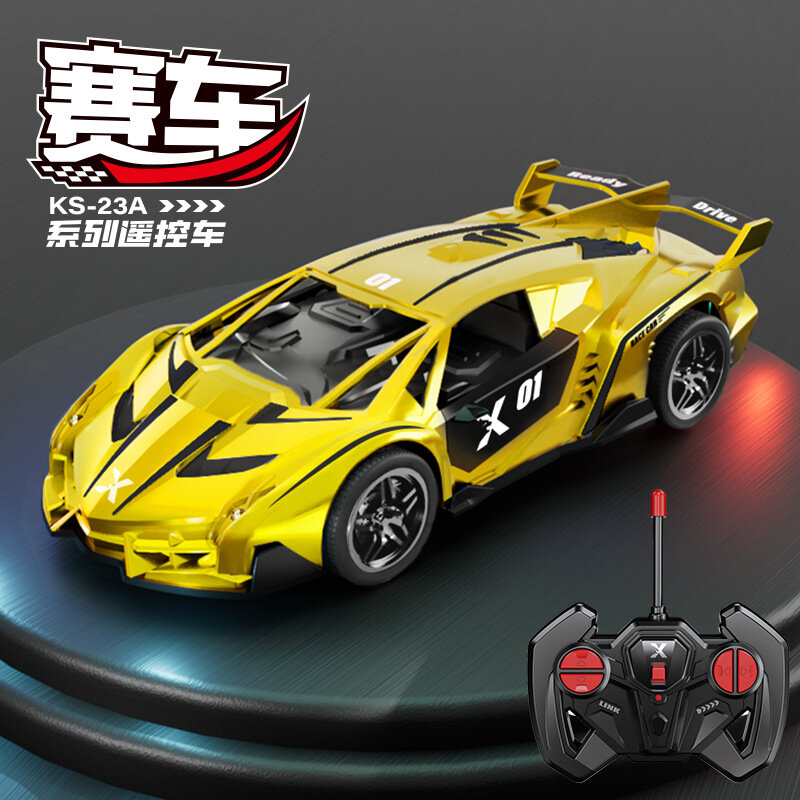 1:22 Детская радиоуправляемая машина, перезаряжаемая RC электрическая симуляция спортивного автомобиля, гоночная машина для мальчиков, дрифт-кар 6-12