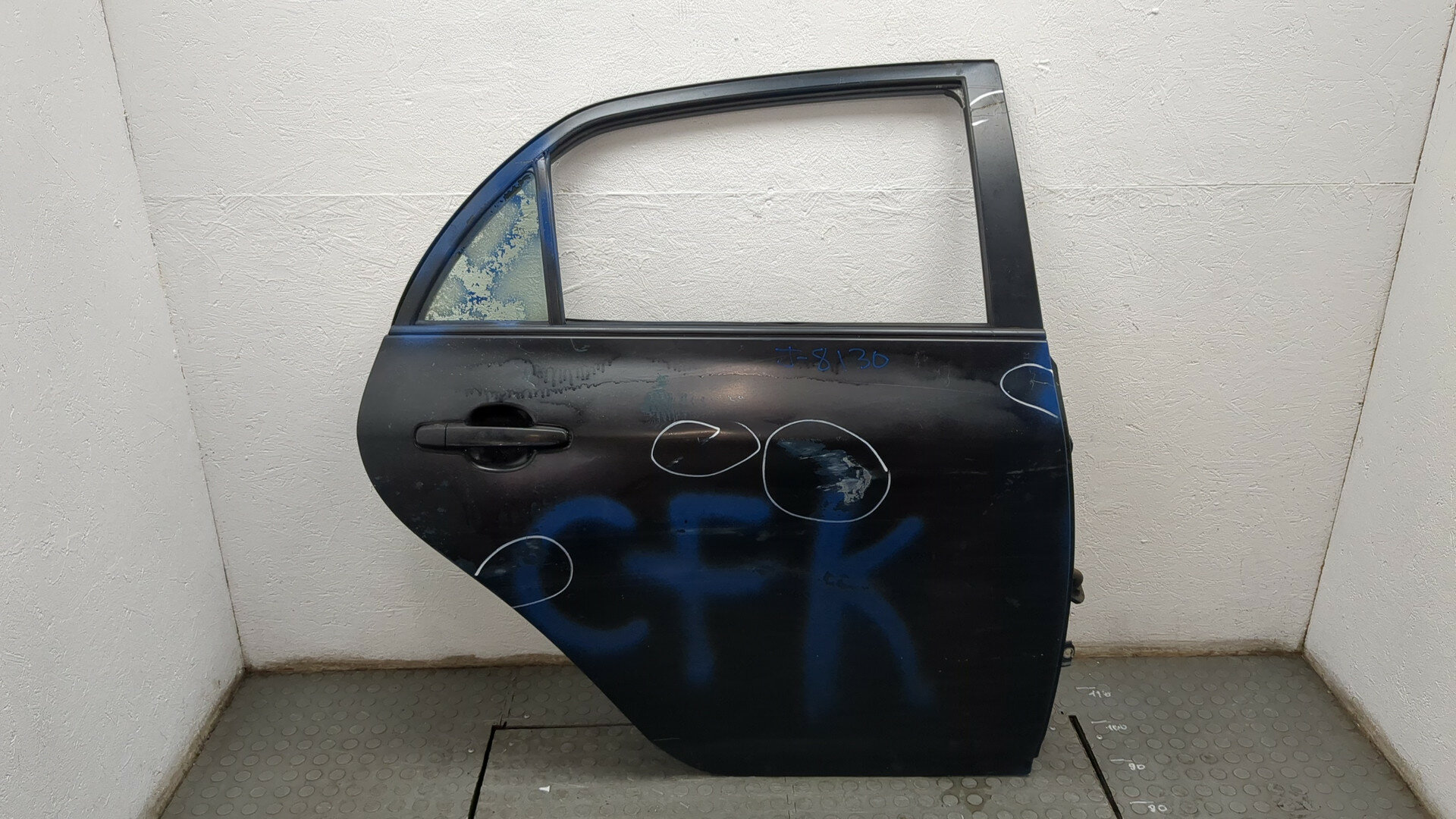 Дверь боковая (легковая) правая задняя Toyota Corolla E15 Б/У