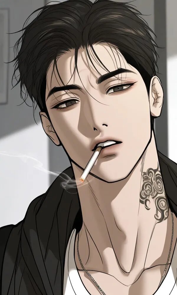 Алмазная Мозаика "Аниме. Манхва" 40X50 См Алмазная Вышивка / Картина Стразами Подарков / Украшения