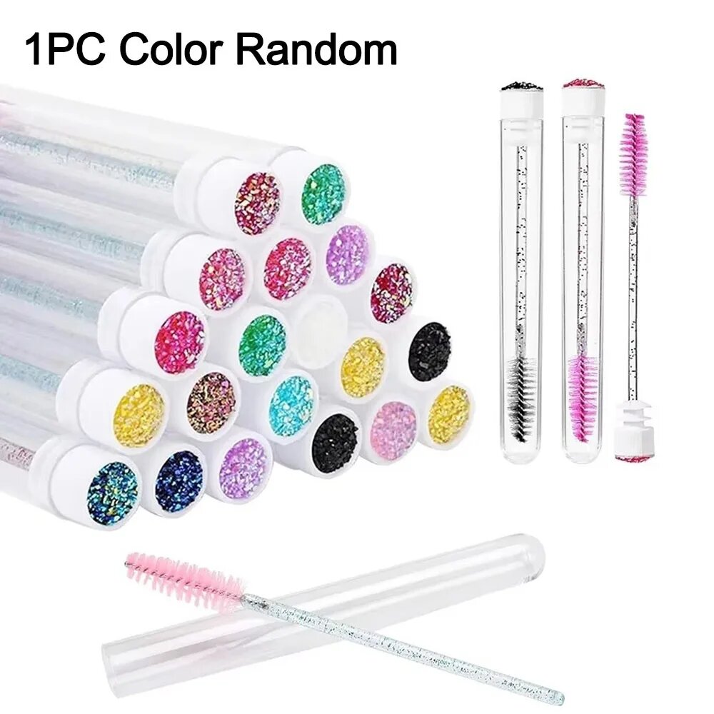 Многоразовые щеточки для ресниц 9 цветов