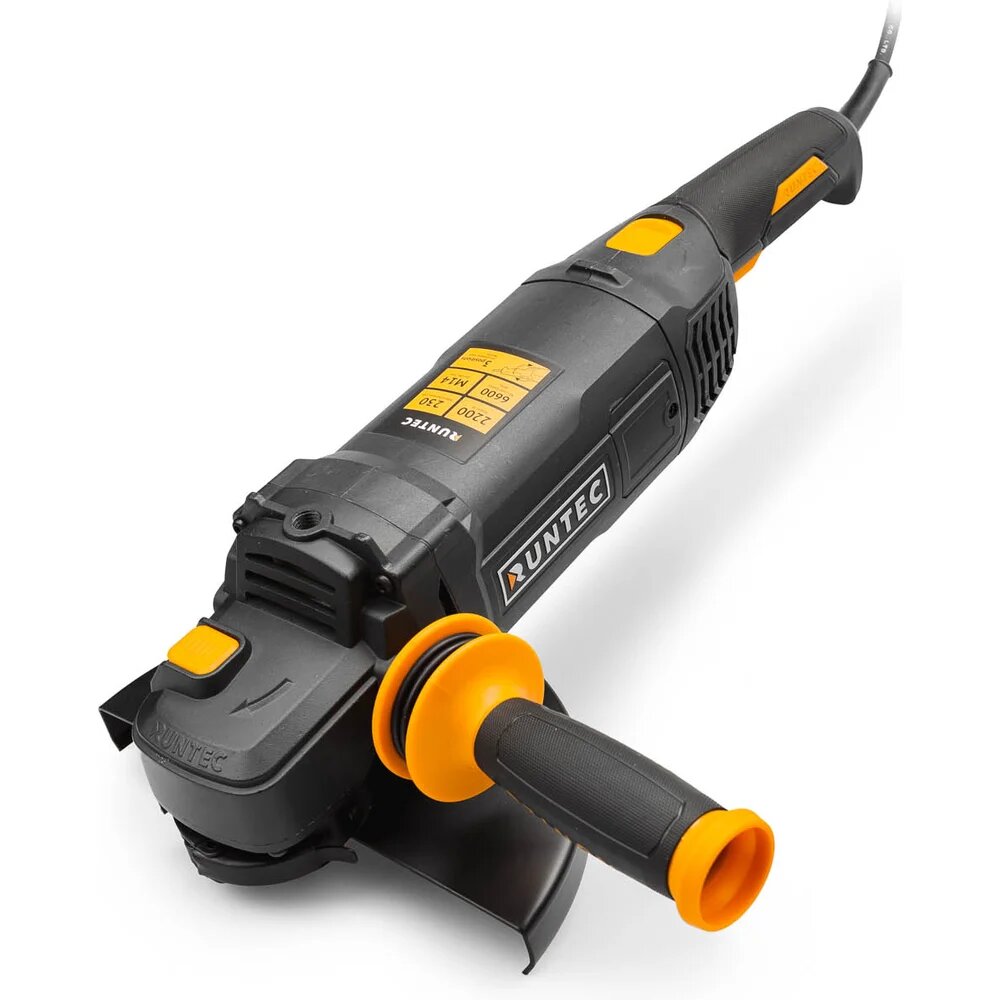 Шлифмашина угловая RUNTEC 230 мм, 230В, 2200Вт RT-ADC2200