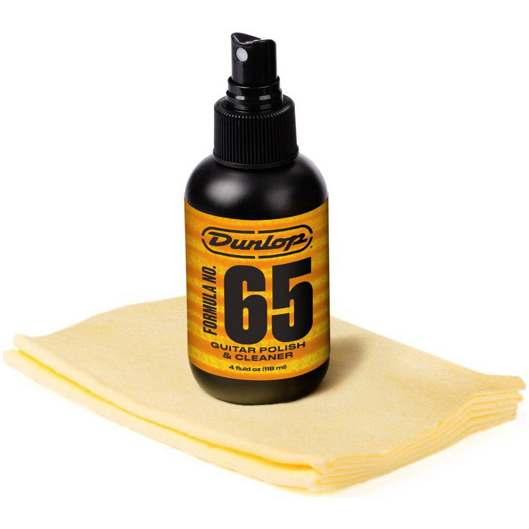 Dunlop 654C Formula 65 Полироль для гитар с салфеткой